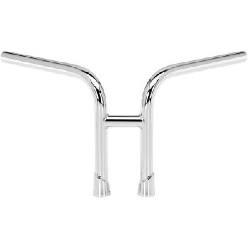 MeanCycles | 9" REBAR HANDLEBAR - CHROME - Part No: 6201-1052