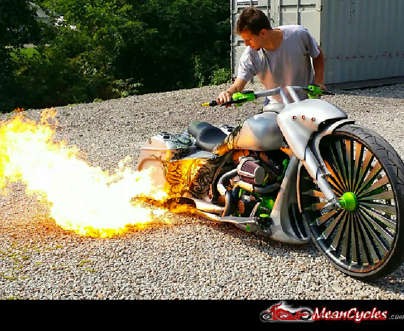 MeanCycles | HOT LICKS EXHAUST FLAME THROWER KIT - Part No: HotLicks-SEK